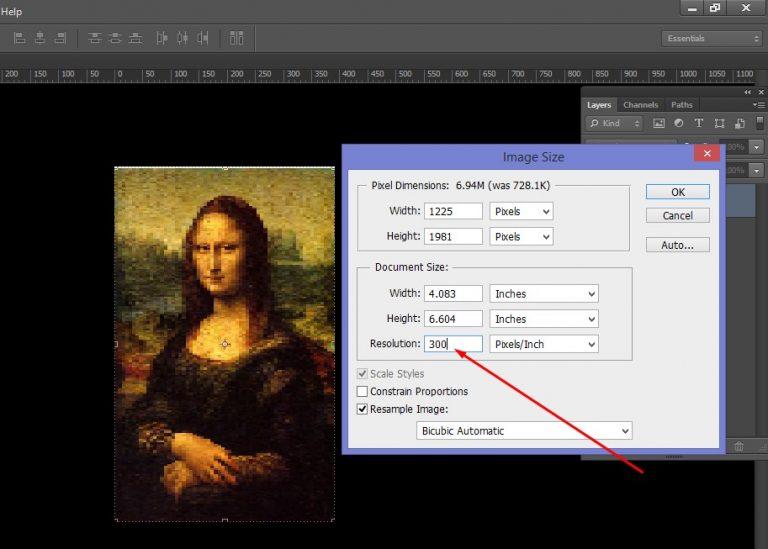 Depixelate Low Res Images to High Resolution using Photoshop & Lightroom