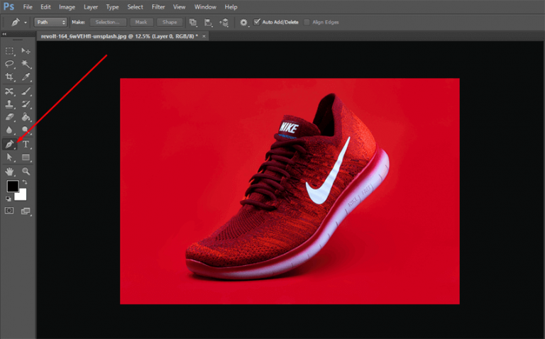 How to Remove Background from a Shoe Image